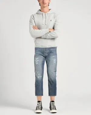 LIU •JO MAN Tapered Jeans With Distressed Detailing