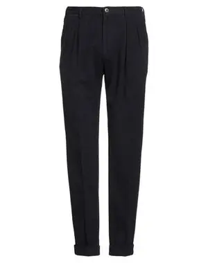 Incotex Moleskin Glen Plaid Trousers - Blue