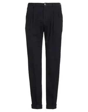 Incotex Moleskin Glen Plaid Trousers - Blue