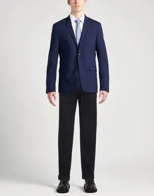 Incotex Moleskin Glen Plaid Trousers - Blue