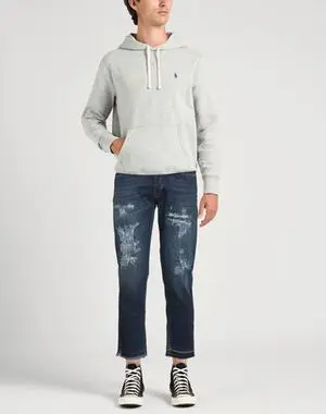 LIU •JO MAN Straight-leg Jeans With Distressed Detailing