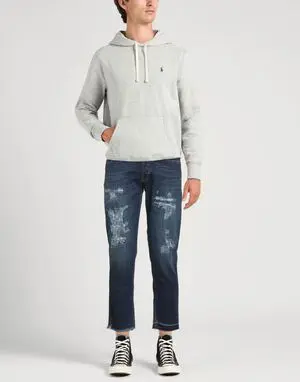 LIU •JO MAN Straight-leg Jeans With Distressed Detailing