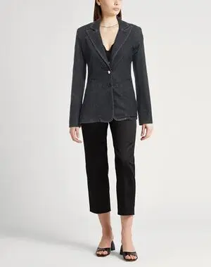 LIU •JO Single-breasted Denim Blazer