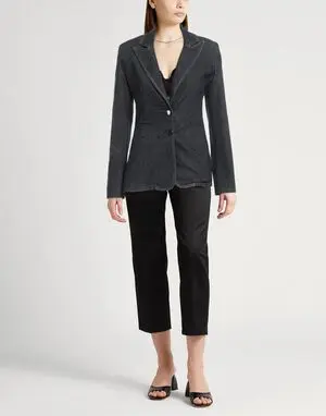 LIU •JO Single-breasted Denim Blazer
