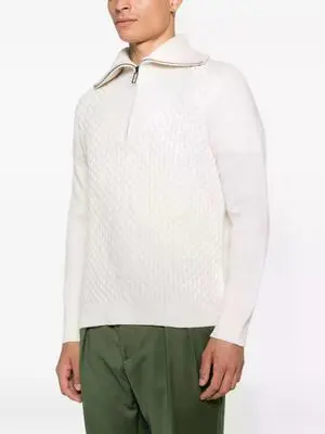 PAOLO PECORA Cable-knit Jumper