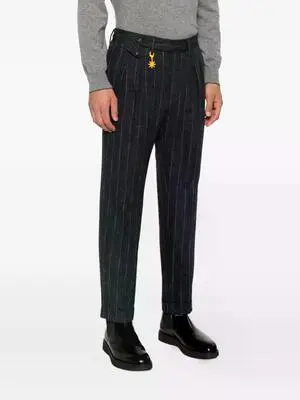 MANUEL RITZ Pinstriped Trousers