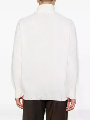 AMARANTO Roll-neck Long Sleeve Sweater
