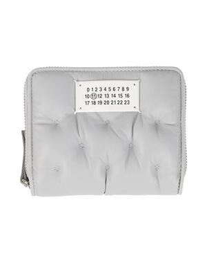 MAISON MARGIELA Wallet Leather - Light Grey