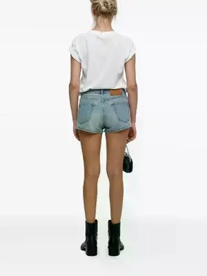 MAINLESS Denim Mini Shorts