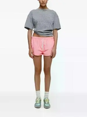 MAINLESS Drawstring Mini Shorts - Pink
