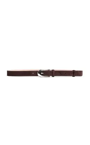 KHAITE Dome Suede Belt