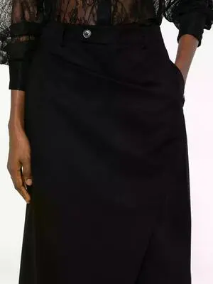 THE NINA STUDIO Wrap-effect Trousers
