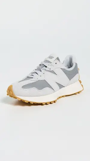 NEW BALANCE 327 Lace-up Sneakers - Grey/grey
