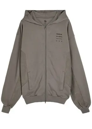 REPRESENT 247 Uprising Hooded Cotton Sweatshirt