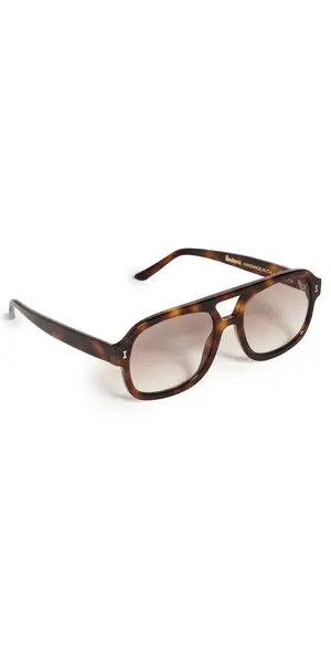 Illesteva Memphis Havana Sunglasses - Havana W/ Taupe Gradient