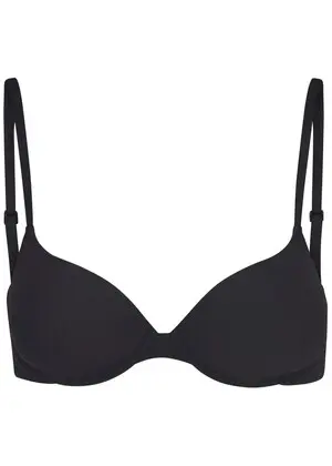 SKIMS Stretch-jersey Push-up Bra - Black