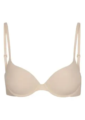 SKIMS Stretch-jersey Push-up Bra - Cream