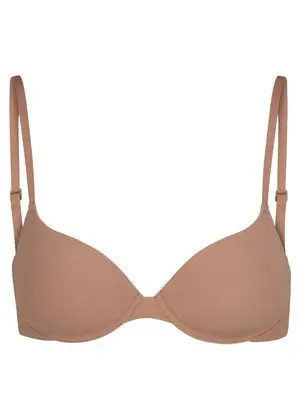 SKIMS Stretch-jersey Push-up Bra Light Brown