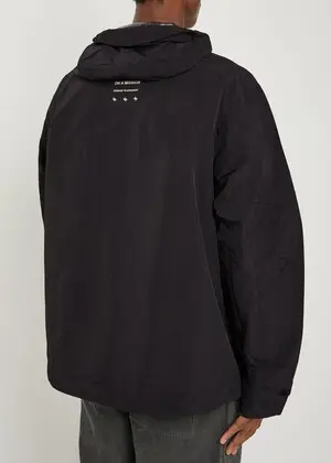 REPRESENT 274 Hooded Shell Jacket - Black