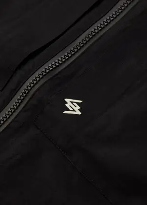 REPRESENT 274 Hooded Shell Jacket - Black