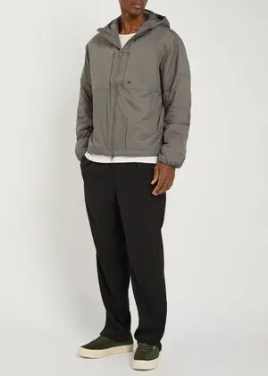 REPRESENT Padded Nylon Jacket - Grey