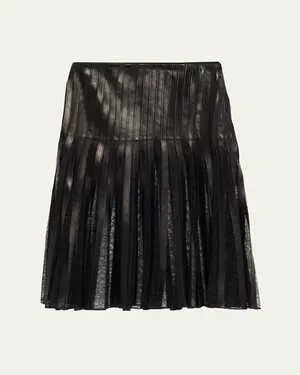 Brandon Maxwell Pleated Skirts