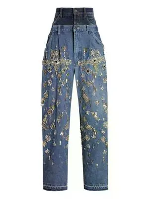 Dolce & Gabbana Embellished Jeans