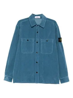 Stone Island Overshirt - V002b Steel Blue