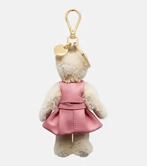 Prada Teddy Bear Bag Charm - Multicoloured