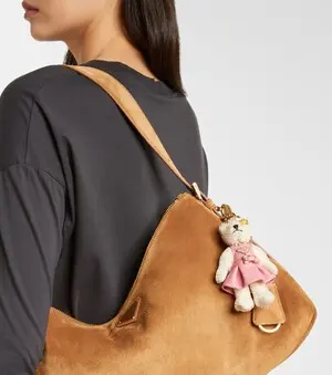 Prada Teddy Bear Bag Charm - Multicoloured