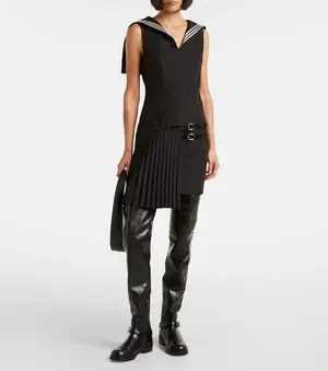 Coperni Logo Leather Over-the-knee Boots