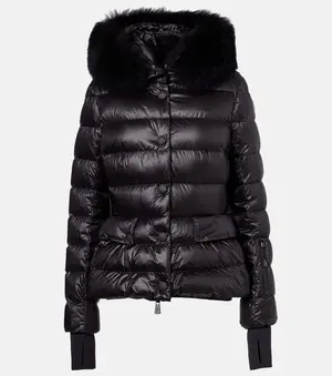 Moncler Quilted Down Jacket - Black