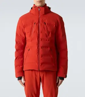 Aztech Mountain Nuke Suit Down Ski Jacket - Orange