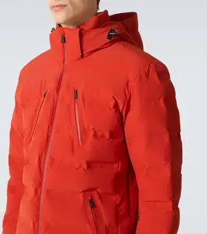 Aztech Mountain Nuke Suit Down Ski Jacket - Orange