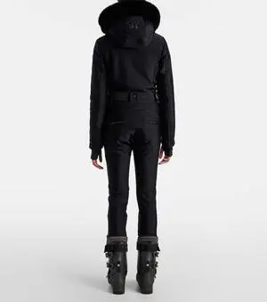 Goldbergh Glisser Faux Fur-trimmed Ski Jumpsuit