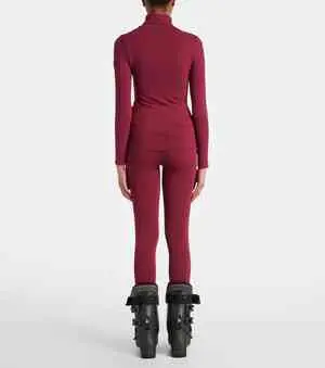 Fusalp Alisier Technical Turtleneck Sweater - Burgundy
