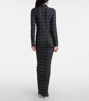 Missoni Checked Lamé Shirt Dress