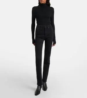 FRAME Pencil Slim Jeans