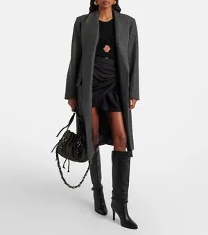 Isabel Marant Étoile Bolton Leather Shoulder Bag - Brown