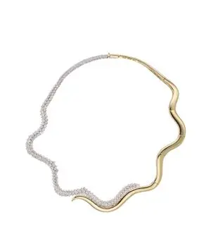Yeprem Golden Strada Necklace - Silver