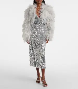 Dolce & Gabbana Tinsel Cocktail Dress