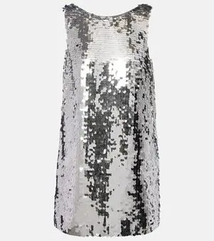 Dolce & Gabbana Sequined Mini Dress