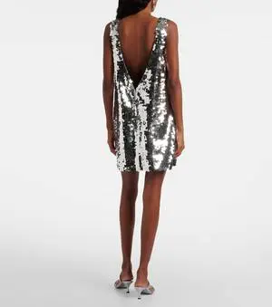 Dolce & Gabbana Sequined Mini Dress