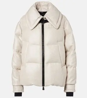 Moncler Sandane Wool-blend Down Jacket