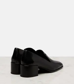 JIMMY CHOO Eliot Slipper 45 Leather Pumps - Black