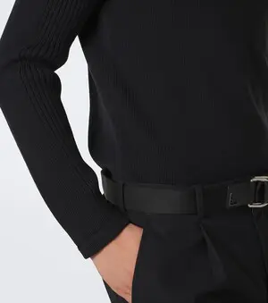 Prada Crewneck Sweater With Pocket