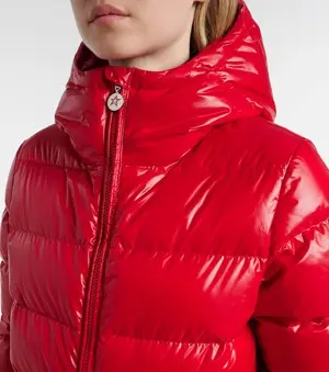 Perfect Moment Polar Flare Down Ski Jacket - Red