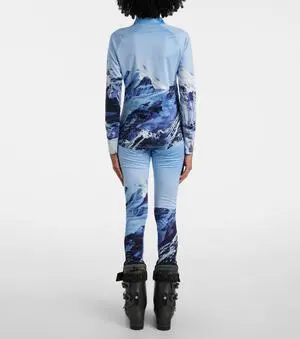 Perfect Moment Printed Ski Top