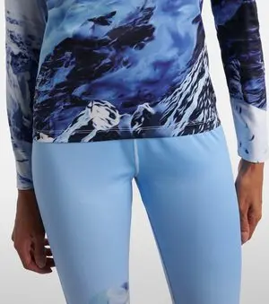Perfect Moment Printed Ski Top