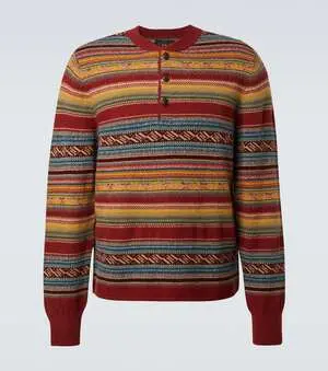 Ralph Lauren Wool-blend Jacquard Sweater